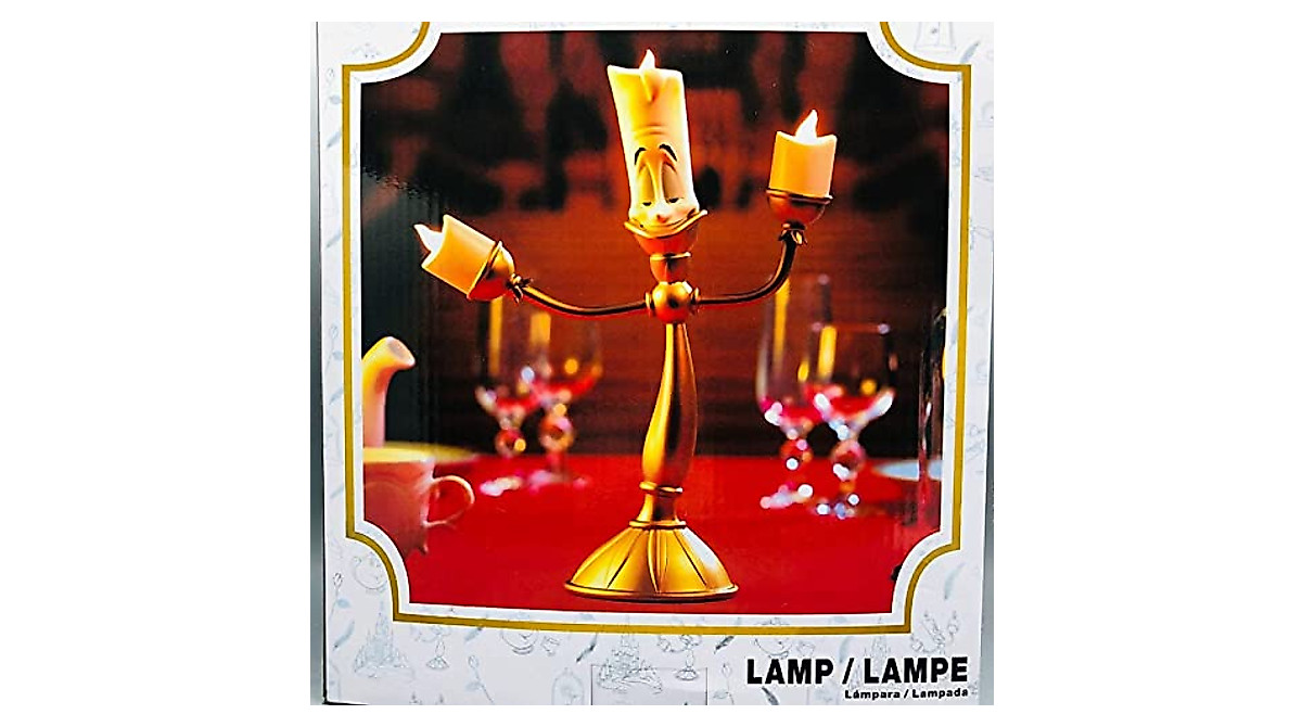 Beauty and The Beast Lumiere Candelabra Lamp – Magical Home Decor