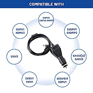 Anina 5V Power Adapter for XM Sirius Satellite Vehicle Power Cord Supply Connect DC Charger Adapter Compatible with XDPIV1 XAPV2 XMP3i SXDPIP2 SXIV1