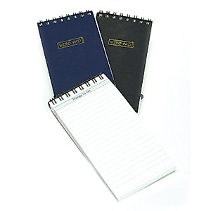 Just Stationery 70x128mm Elastic Band Wiro Note Pad