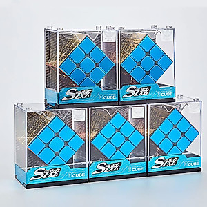 BroMoCube Cyclone Boys Mirror Reflective 3x3 Speed Cube Sticerless 3x3x3 Shiny Cube Puzzles Gift for Kids Adults