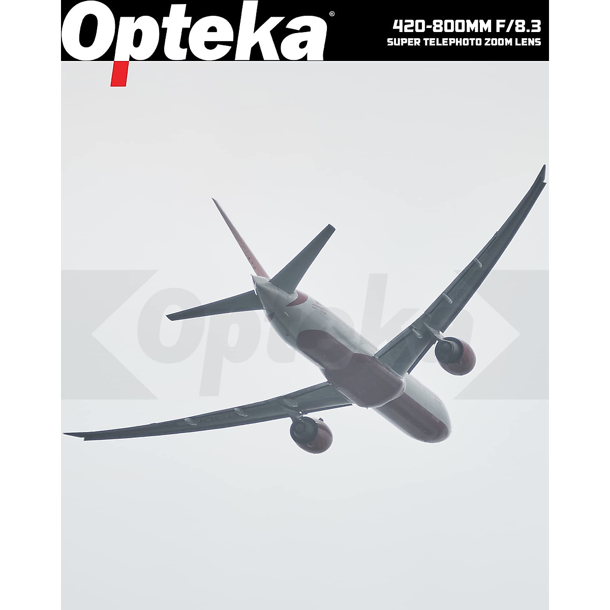 Opteka 420-800mm (w/ 2X- 840-1600mm) f/8.3 HD Telephoto Zoom Lens for Canon 90D, 80D, 77D, 70D, 60D, 50D, 7D, 6D, 5D, T7i, T7s, T7, T6s, T6i, T6, T5i, T5, T4i, T3i, SL3, SL2, SL1 Digital SLR Cameras