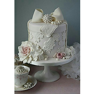 Anyana flower sugar edible vine royal lace wedding cake silicone Embossing Mould fondant impression mat decorating Medallion mold gum paste cupcake topper icing candy imprint sugarcraft mould set of 3