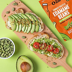 The Only Bean Crunchy Dry Roasted Edamame Beans (Variety Pack), Low Carb Keto Healthy Snacks For Adults and Kids, Low Calorie Snack, Fiber Protein Snacks, Diabetic Snacks, 4 oz (3 Pack)