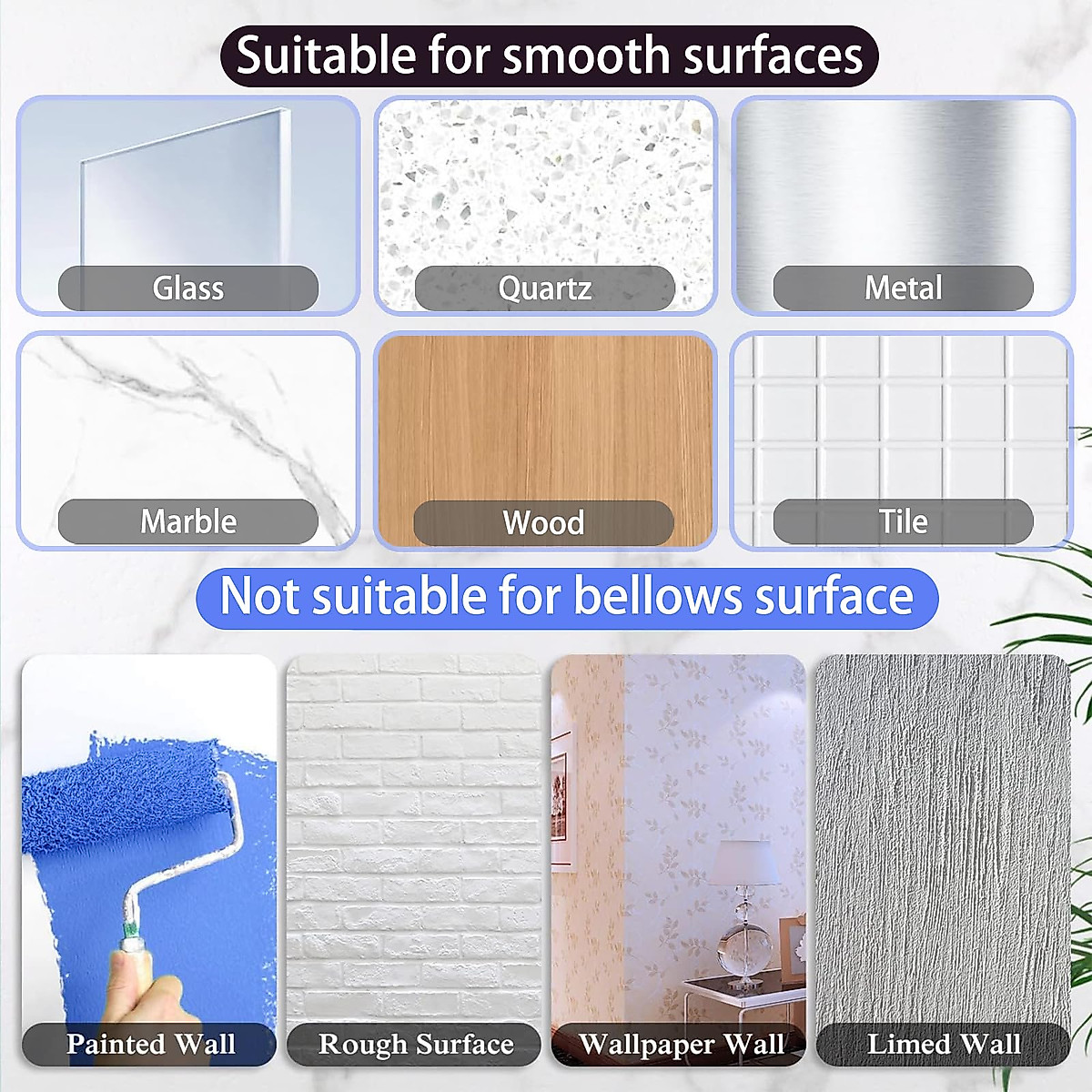 CZBZYMYYY Adhesive Utility Hooks, 18 Pack Wall Hooks for Hanging, Heavy Duty Large Hooks, Waterproof and Rustproof Sticky Hooks for Keys Shower Towel Robe Bathroom Home Kitchen&Office