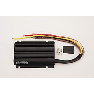 REDARC 25A in-Vehicle DC to DC Charger with MPPT — Dual Input for Solar & Alternator Charging, Green Power Priority - 12 or 24V Battery Charger Suitable with AGM, Gel, Lithium LiFePO4 Batteries