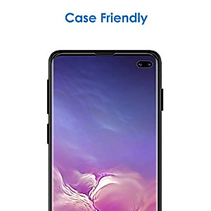 JETech Screen Protector for Samsung Galaxy S10 Plus S10+, TPU Ultra HD Film, Case Friendly, 2-Pack
