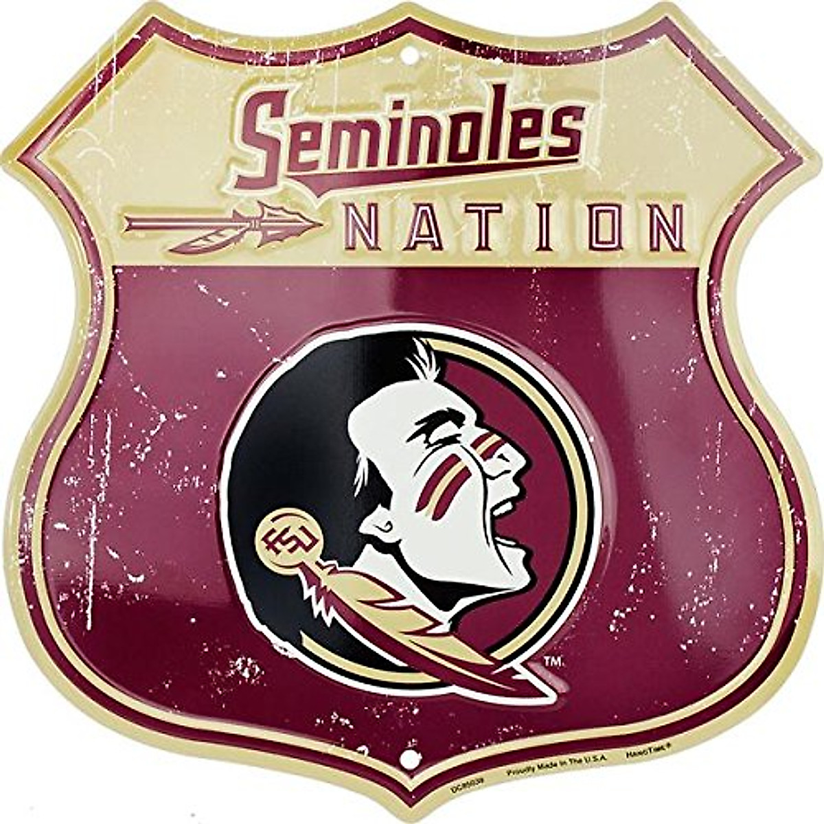 Hangtime Florida State University - Florida State (FSU) Seminoles - Seminole Nation - FSU Seminles Route Sign