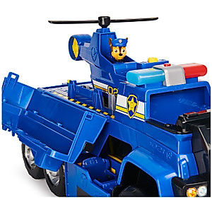 Paw Patrol, Chase’s 5-in-1 Ultimate Cruiser with Lights and Sounds, for Kids Aged 3 and up