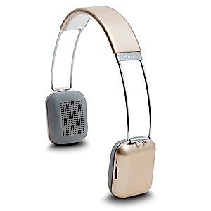 Oblanc SY-AUD23060 Rendezvous Wireless Bluetooth Headphone with Built In Micrphone Gold