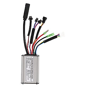 BTIHCEUOT 36V/48V Brushless Motor Controller, 250W Electric Bike Controller Kit 15A Internal Circuitry Protection Good Heat Dissipation for Lithium Battery Modification