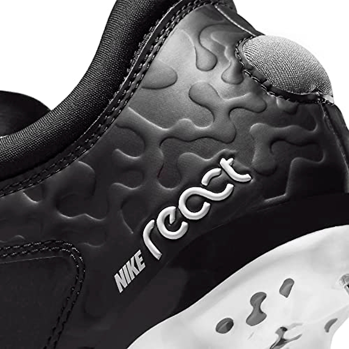 Nike Women's Hyperdiamond 4 Elite Softball Cleats (Black/Dark Grey/Barely Volt/White, us_Footwear_Size_System, Adult, Women, Numeric, Medium, Numeric_8)