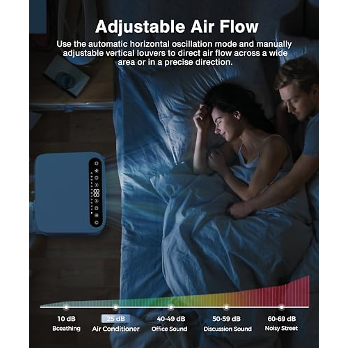 CACULE Utor-RKY20(R)-N4-3 Portable Air Conditioner, White