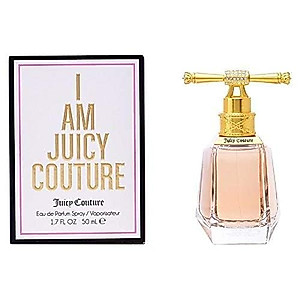 Juicy Couture, I am Juicy Eau De Parfum, Women's Perfume with Notes of Pomelo, Gardenia & Amber - Fruity & Sweet Perfume for Women, EDP Spray, 3.4 Fl Oz