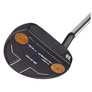 Rife Golf Roll Groove Technology Series Right Handed RG4 Full Mallet Putter Precision Milled Face Edge & Cavity Ensures an Ideal Weight Distribution & Balance Perfect for Lining Up Your Putts (37")