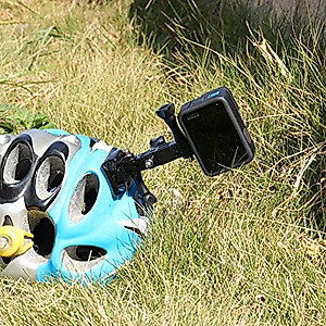 HSU Adjust Arm Straight Joints Mount, Long and Short Same Direction Straight Joints Mount for GoPro Hero 11 10 9 8 7 6 5 4 3 3+ 2 1, AKASO Campark and Other Action Cameras