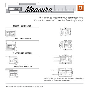 Classic Accessories Generator Cover, Large