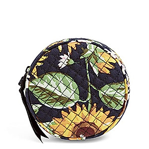 Vera Bradley Women's Hair Accessory Set With Organizer, Sunflowers, One Size