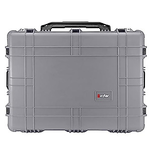 Eylar XXL 31.5" Protective Gear Roller Case Water and Shock Resistant w/Foam (Gray)
