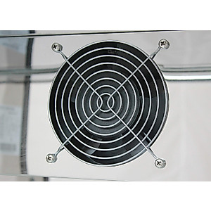 FVLFIL Procool Refrigeration 2-door Glass Front Stainless Steel Back Bar Cooler; 36" Wide, Counter Height Refrigerator