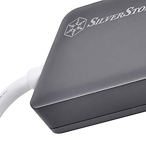 Silverstone SST-EP14C - USB 3.1 Type-C Gen1 to HDMI (res. up to 4096 x 2160 @ 30Hz), 3X USB 3.1 Gen 1 Type-A, 1x USB 3.1 Gen 1 Type-C (PD 2.0 Charging), Charcoal