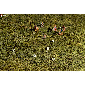 Warzone Studio 3’ x 3’ Rubber Battle Mat: Meadows + Bag