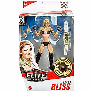 WWE Alexa Bliss Elite Collection Series 82 Action Figure 6 in Posable Collectible Gift Fans Ages 8 Years Old and Up​