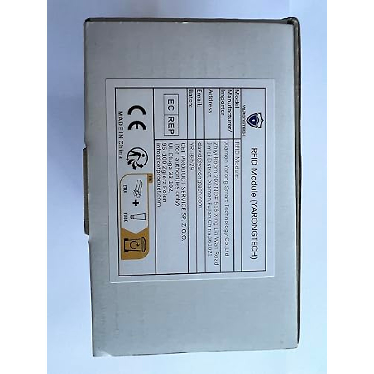 YARONGTECH-125khz writable rewrite Blank White t5577 Plastic RFID Hotel Key Card (Pack of 100)