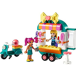 LEGO Friends Mobile Fashion Boutique Shop and Hair Salon Playset 41719, Creative Toy for Kids, Girls and Boys 6 Plus Years Old with Stephanie Mini-Doll