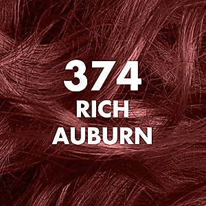 SoftSheen-Carson Dark and Lovely Fade Resist Rich Conditioning Hair Color, Permanent Hair Color, Up To 100 percent Gray Coverage, Brilliant Shine with Argan Oil and Vitamin E, Rich Auburn