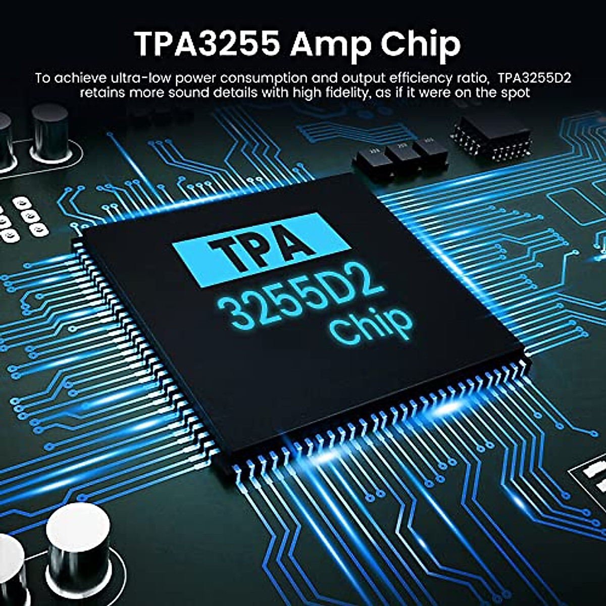 AIYIMA A3001 Mini Stereo Amp 200W Subwoofer Amplifier Class D Mono Amp with Full-Frequency & Sub Bass Home Audio Speaker amp