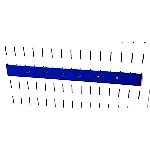 Wall Control 14in Accessory Hanger Tool Holder Bracket Pegboard Accessory Pegboard and Slotted Tool Board - Blue