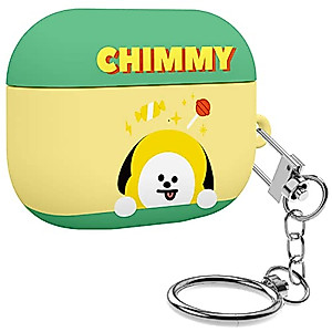 BT21 Official Merchandise Designed for Airpods Pro Case Cover Protective Hard Case with Keychain for Airpods Pro Case - CHIMMY