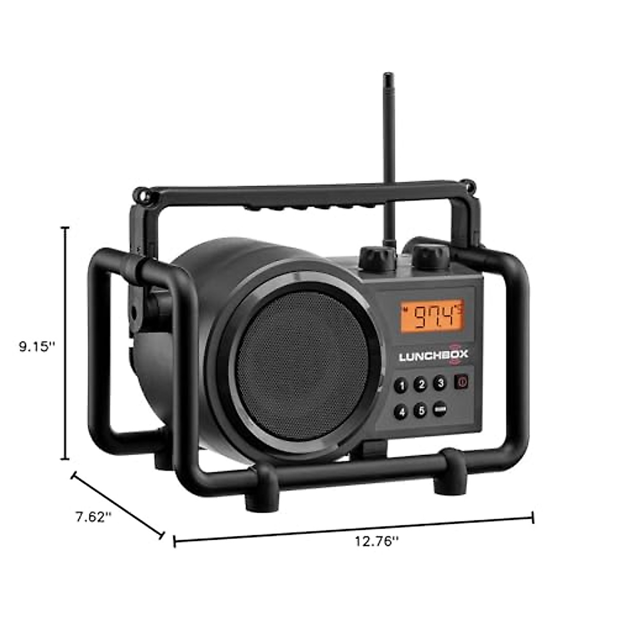SANGEAN SG-102 Compact AM/FM Ultra Rugged Radio Receiver