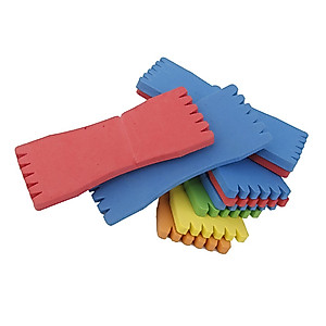 LuDa 20pcs Winding Board Snelled Hook Fishing Line Leader Foam Holder Accessories