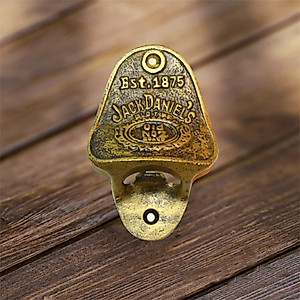 Frescorr - Wall Mounted Bottle Opener Rustic and Antique Farmhouse with Screws - 1 pack (Antique) (1)