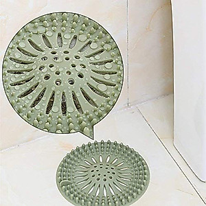 Drain Covers Pack of 5 Hair Catcher Hair Stopper Shower for Bathroom Bathtub Sink