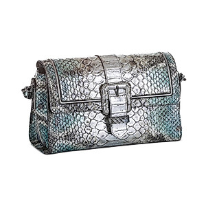 BRAHMIN Lana Folkand Leather Shoulder Bag