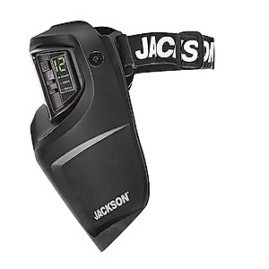 Jackson Safety Rebel ADF Welding Mask, True Color Technology, Wrap Around Protection, ADF System, Flame Resistant, 46200