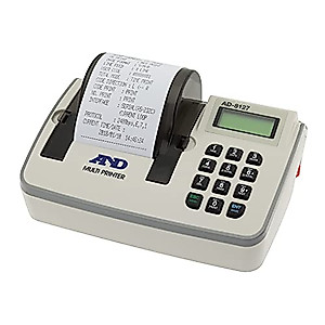 A&D, AD-8127, Compact Multi-Function Printer with LCD Display