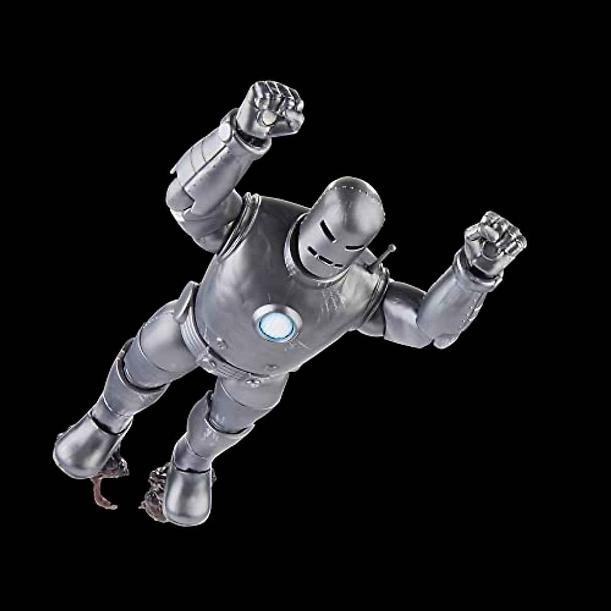 Marvel Legends Series Iron Man (Model 01) Avengers 60th Anniversary Collectible 6-Inch Action Figure, 6 Accessories