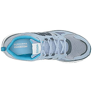Skechers Women's GO Run Adventure Sneaker, Blue, 8.5