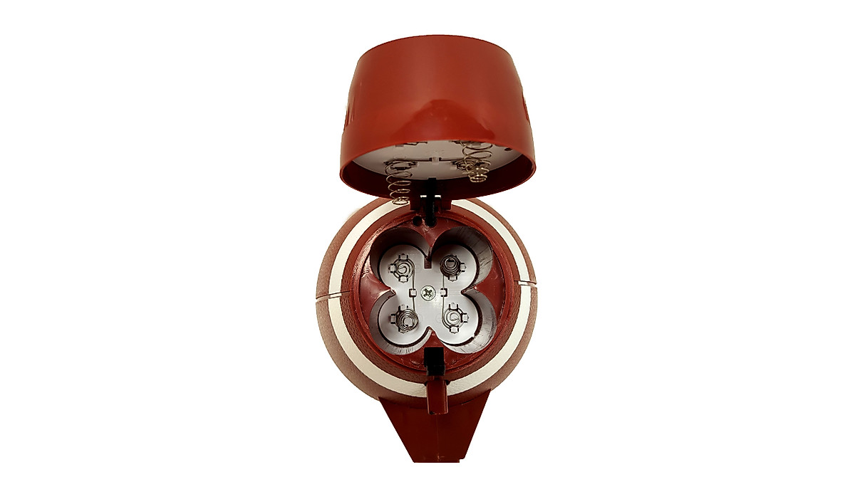 Football Shaped Megaphone with Siren & Bottle Opener
