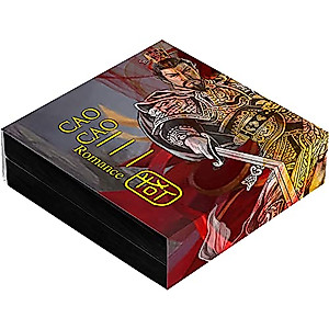 2022 DE Ancient Chinese Warriors PowerCoin Cao Cao Three Kingdoms Romance 2 Oz Silver Coin 5$ Niue 2022 Antique Finish