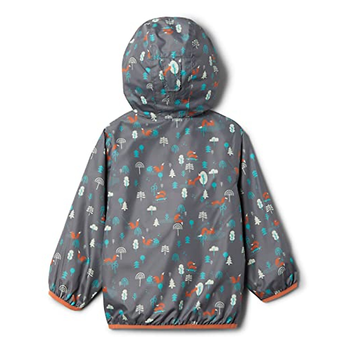 Columbia Baby Mini Pixel Grabber II Wind Jacket, City Grey Vulpine, 0/3