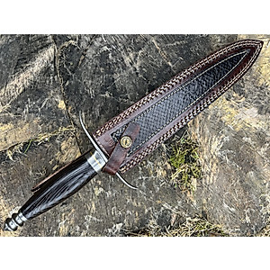 Perkin Damascus Steel Hunting Knife Handmade Knife Knives One Kind of Knife