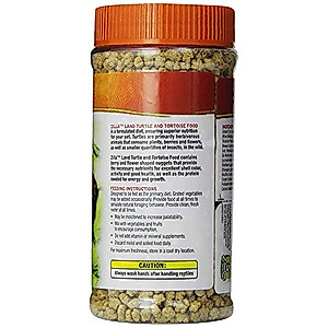 Zilla Land Turtle and Tortoise Extruded Food Pellets 6.5 Ounces