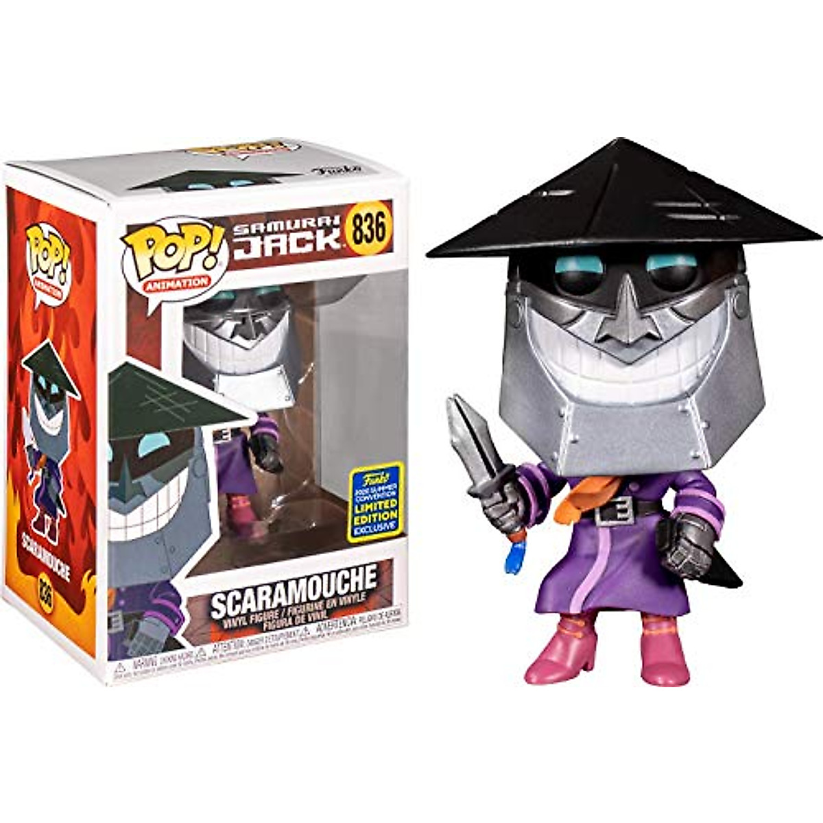Funko Pop! Samurai Jack - Scaramouche - 2020 Summer Convention Exclusive