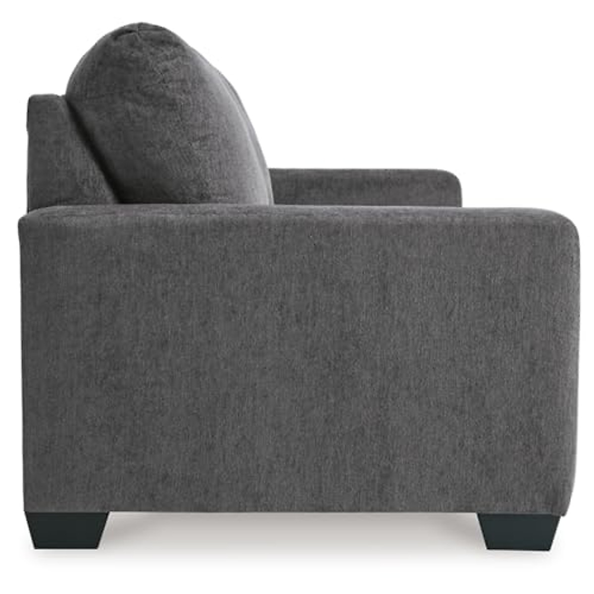 Signature Design by Ashley Rannis Casual 2-in-1 Sofa Sleeper with Folding Gel Memory Foam Mattress, Queen, Gray