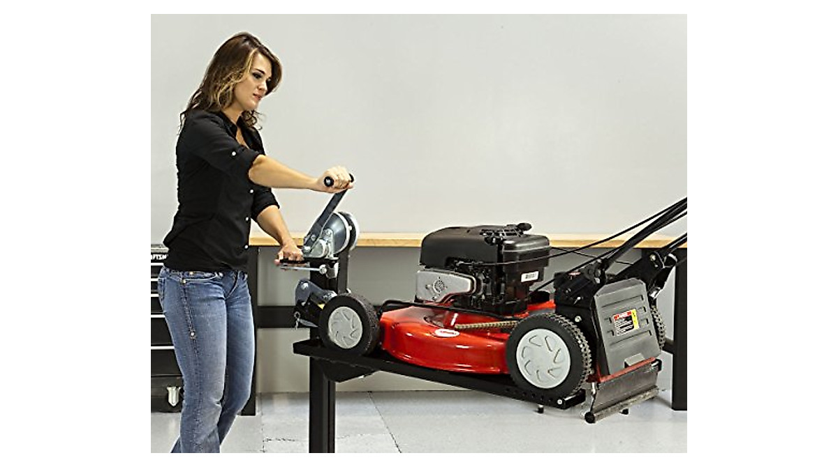 MoJack Workbench Attachment: Mower Maintenance & Repair Lift