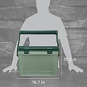 Stanley 10-01623-104 The Easy-Carry Outdoor Cooler Stanley Green 16QT / 15.1L
